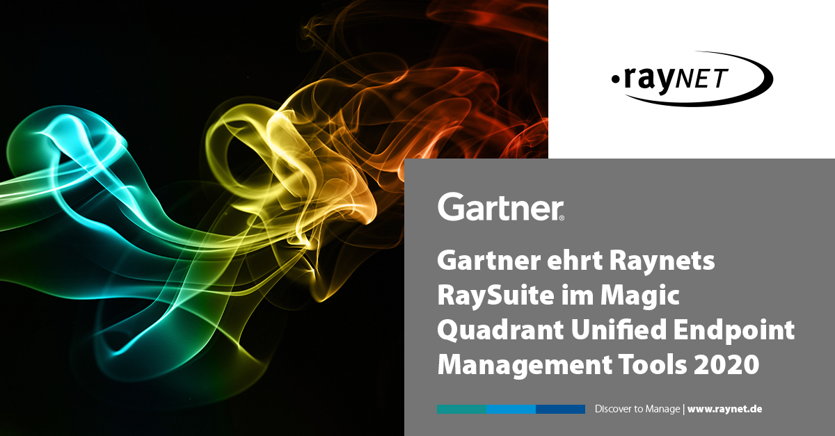 Gartner ehrt Raynets RaySuite im Magic Quadrant Unified Endpoint ...
