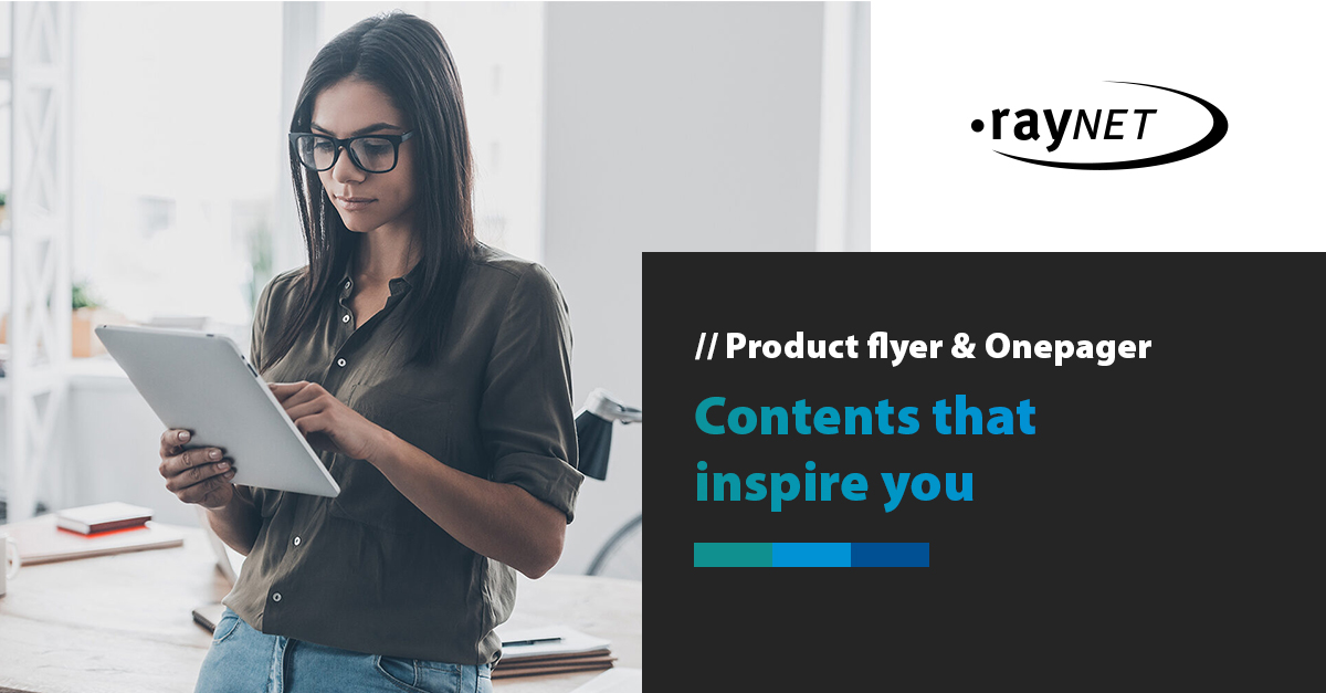 Product Flyer for Technologies & Use Cases | Raynet