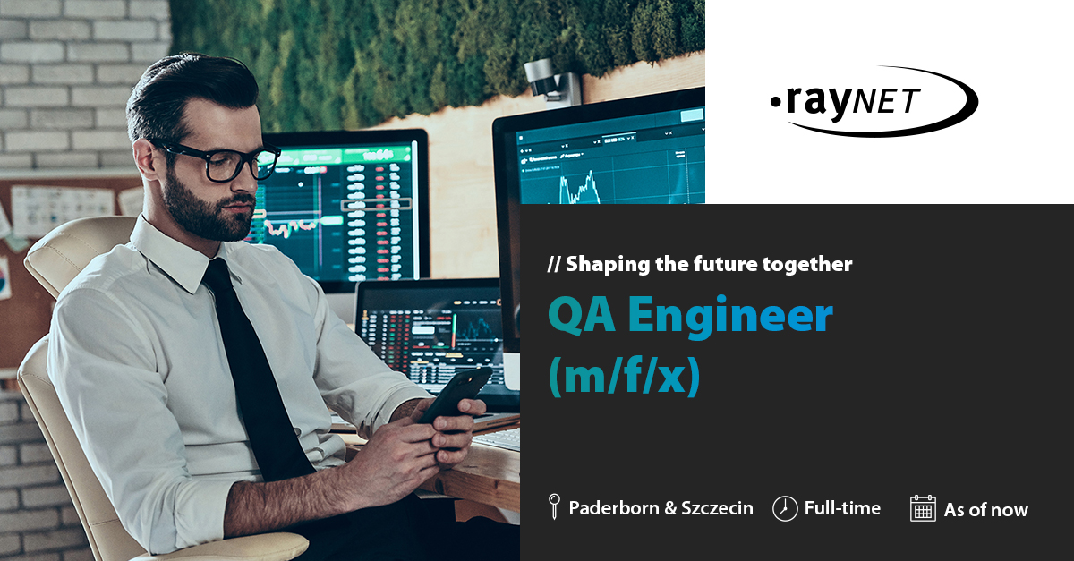 QA Engineer (m/f/x) | Career at Raynet