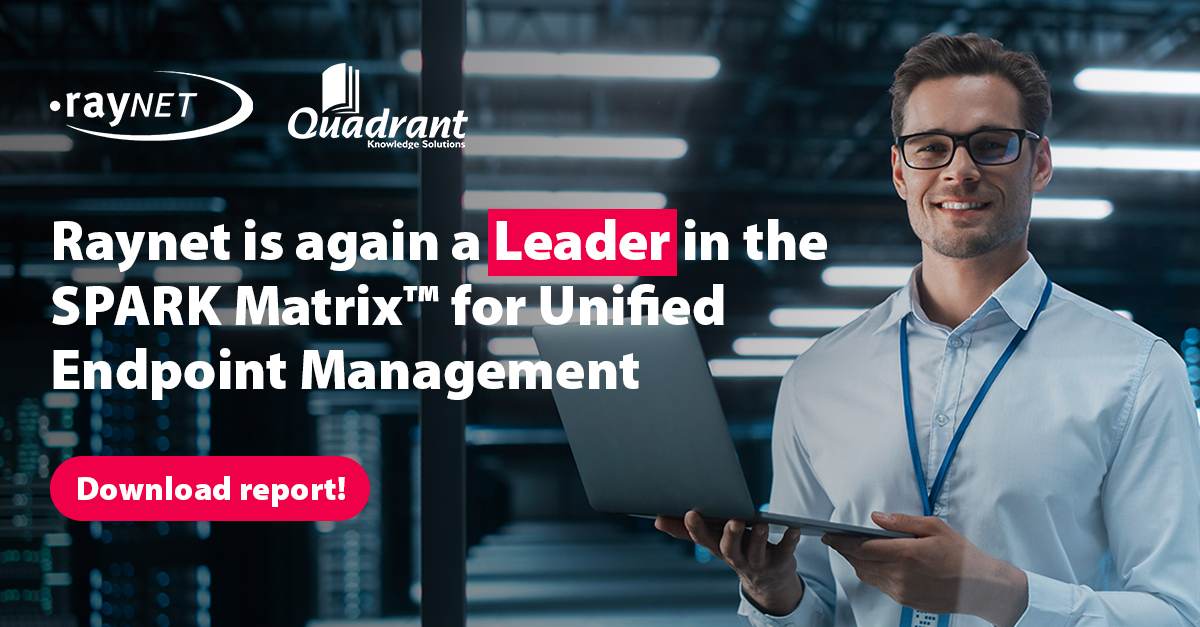 SPARK Matrix: Unified Endpoint Management, 2024 | Raynet