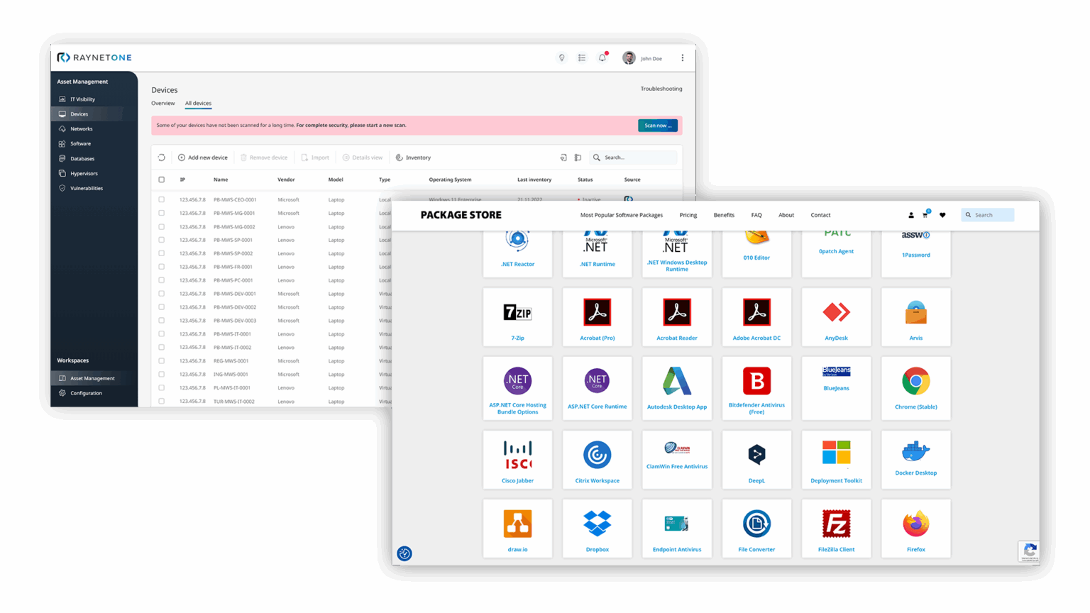 Discover to Manage: Raynet One for IT Management