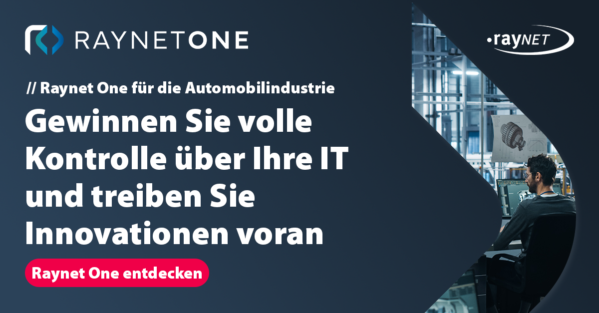 Raynet One for Automotive | Discover to Manage