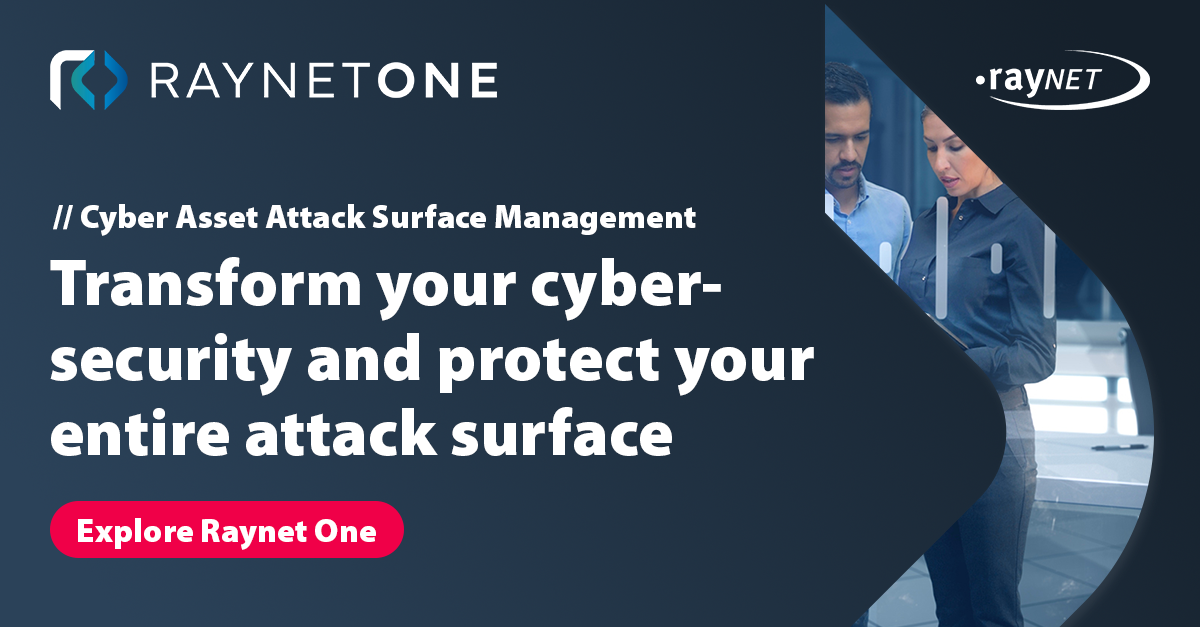Cyber Asset Attack Surface Management with Raynet One