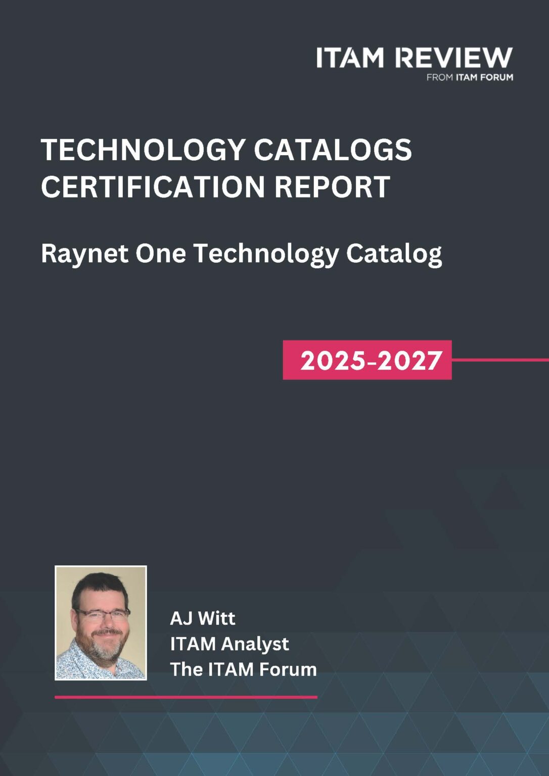 Raynet One Technology Catalog certified by ITAM Review
